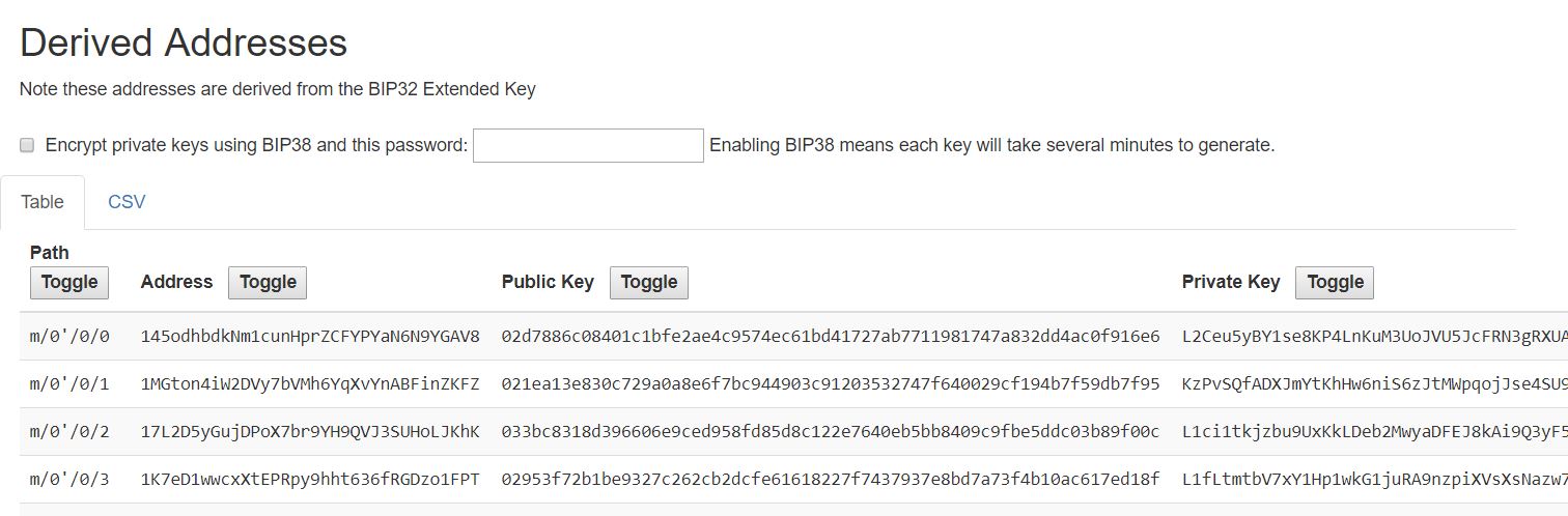Восстановление приватного ключа из парольной фразы, Jaxx, Coinomi, coin ...
